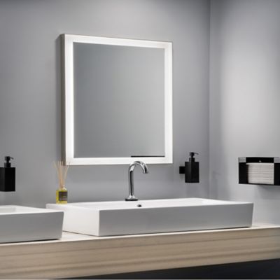 Ryame LED Lighted Mirror by Elan Lighting at Lumens.com