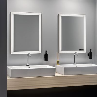 Ryame LED Lighted Mirror by Elan Lighting at Lumens.com