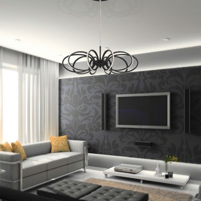 Tela LED Chandelier by Eurofase at Lumens.com