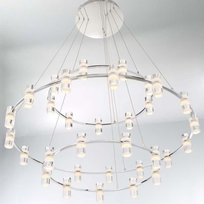 Netto 3-Tier LED Ring Chandelier by Eurofase at Lumens.com