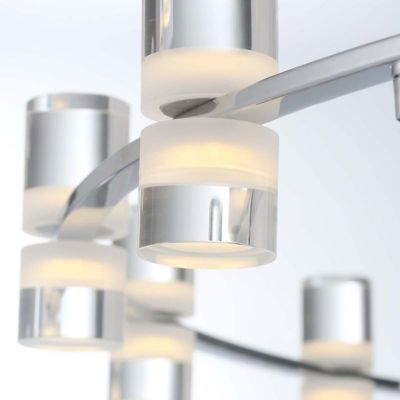 Netto 3-Tier LED Ring Chandelier by Eurofase at Lumens.com