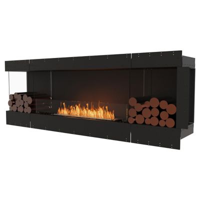 Flex Firebox - Left Corner with Decorative Sides by EcoSmart Fire at ...