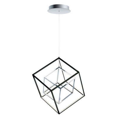4 Square 2-Light LED Pendant by ET2 Lighting at Lumens.com