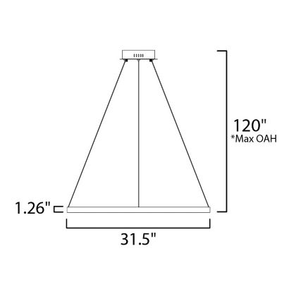 Groove LED Pendant by ET2 Lighting at Lumens.com