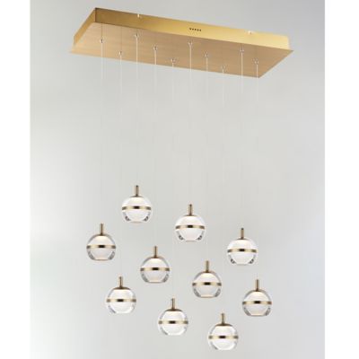 Swank LED Linear Suspension by ET2 Lighting at Lumens.com