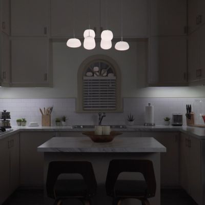 Puffs Linear LED Multi-Light Pendant by ET2 Lighting at Lumens.com