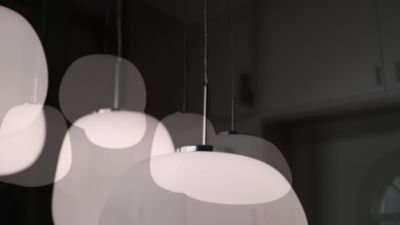 Puffs Linear LED Multi-Light Pendant by ET2 Lighting at Lumens.com