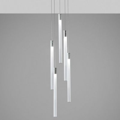 Tooby Round LED Multi-Light Pendant by Fabbian at Lumens.com