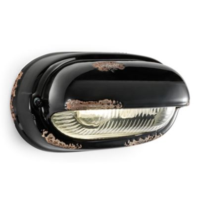 Vintage Bulkhead Horizontal Wall Sconce by Ferroluce at Lumens.com