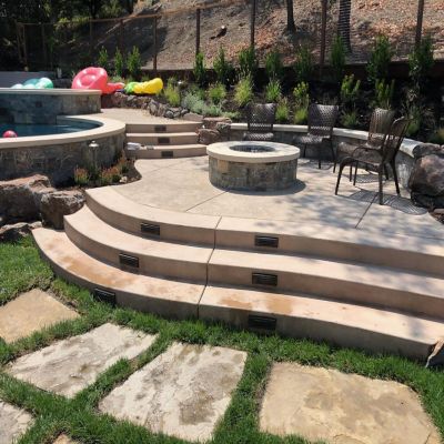 Outdoor SL04 LED Step Light by Focus Industries at Lumens.com