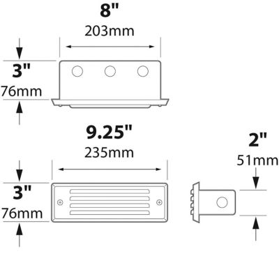 Outdoor SL04 LED Step Light by Focus Industries at Lumens.com