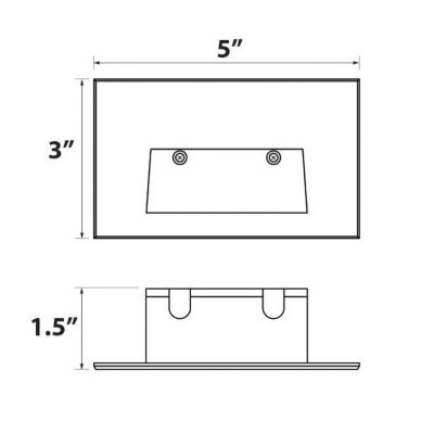Outdoor SL60 LED Step Light by Focus Industries at Lumens.com