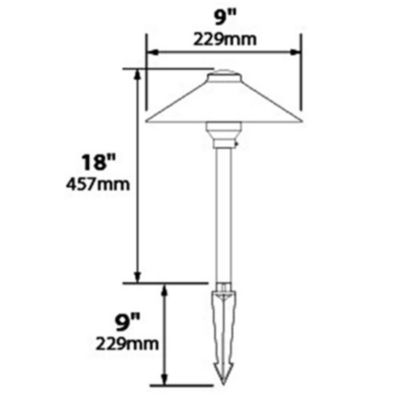 Aluminum 9 Inch Area Light by Focus Industries at Lumens.com