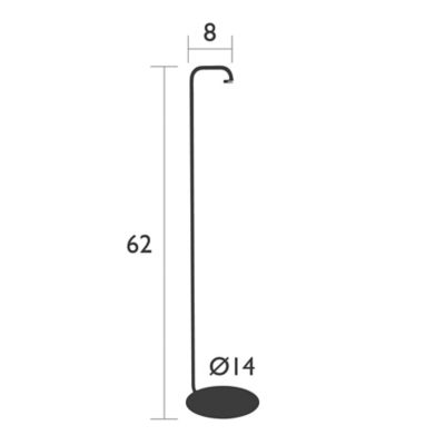 Balad Upright Stand by Fermob at Lumens.com