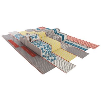 Bandas Single Rug A by Gan Rugs at Lumens.com