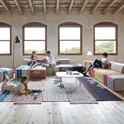 Bandas Single Rug D by Gan Rugs at Lumens.com