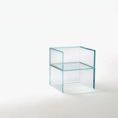 Prisma Glass Chair by Glas Italia at Lumens.com