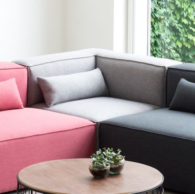 Mix Modular Corner Chair by Gus Modern at Lumens.com