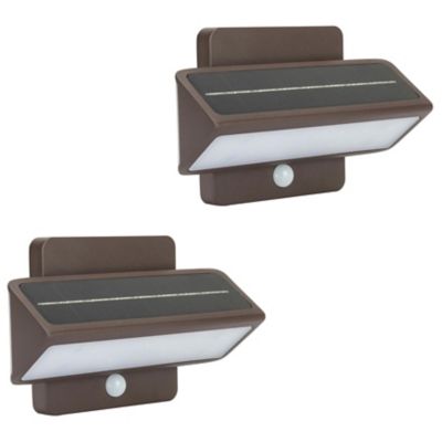 Architectural Solar LED Outdoor Wall Sconce by Gama Sonic at Lumens.com
