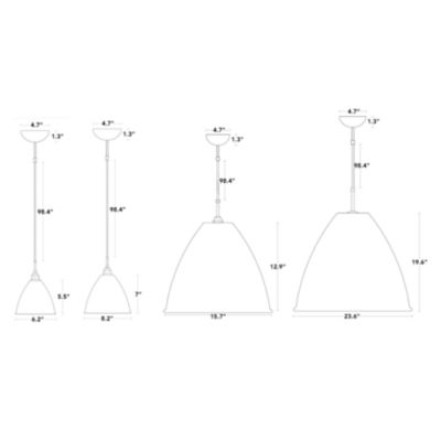 Bestlite BL9 Pendant by GUBI at Lumens.com