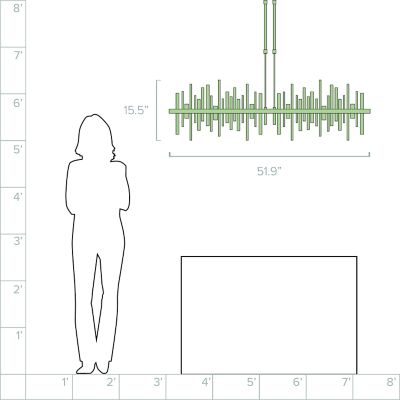 Cityscape Large LED Linear Suspension by Hubbardton Forge at Lumens.com