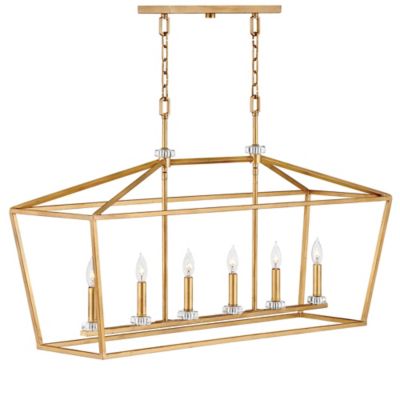 Gold Modern Linear Light Fixtures & Suspension Lighting