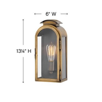 Rowley Outdoor Wall Sconce by Hinkley at Lumens.com