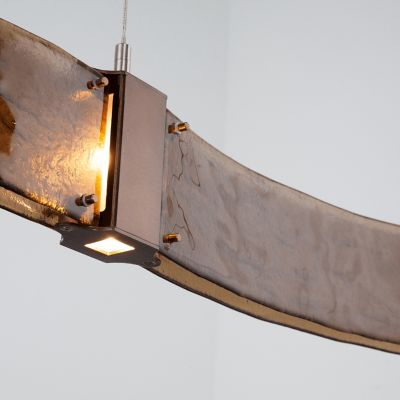 Parallel Curved LED Linear Suspension by Hammerton Studio at Lumens.com