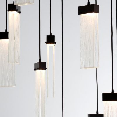Parallel Square LED Multi-Light Pendant by Hammerton Studio at Lumens.com