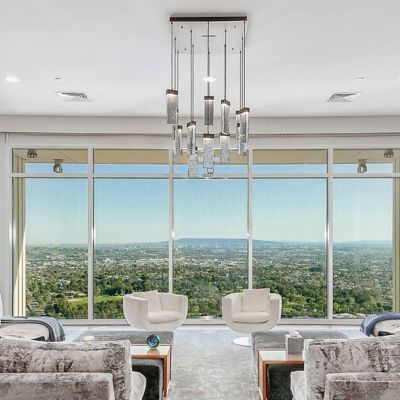 Parallel Square LED Multi-Light Pendant by Hammerton Studio at Lumens.com