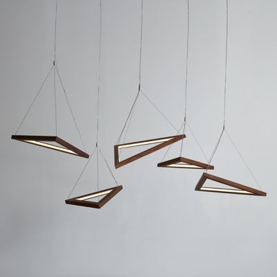 Triangle LED Pendant by hollisandmorris at Lumens.com