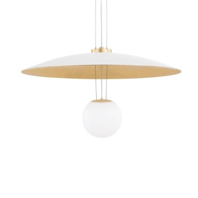 Brim LED Chandelier by Hudson Valley Lighting at Lumens.com