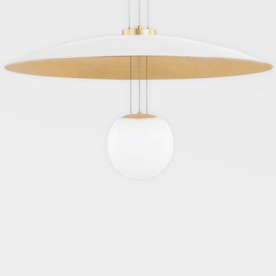 Brim LED Chandelier by Hudson Valley Lighting at Lumens.com