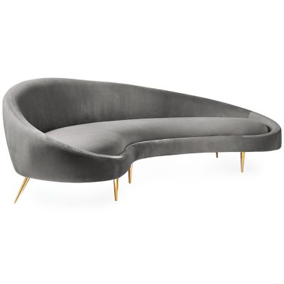 Ether Curved Sofa by Jonathan Adler at Lumens.com