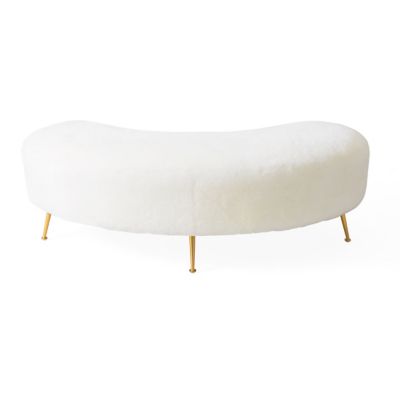 Kidney Long Bench by Jonathan Adler at Lumens.com
