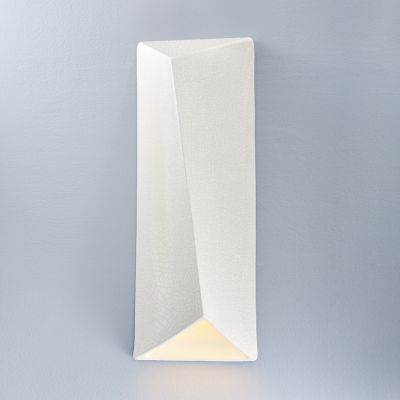 Ambiance Diagonal Rectangle Closed Top Outdoor LED Wall Sconce by ...