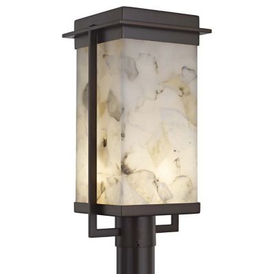 Alabaster Rocks! Pacific LED Outdoor Post Light by Justice Design Group ...