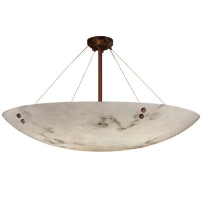 LumenAria Finials Semi-Flushmount by Justice Design Group at Lumens.com