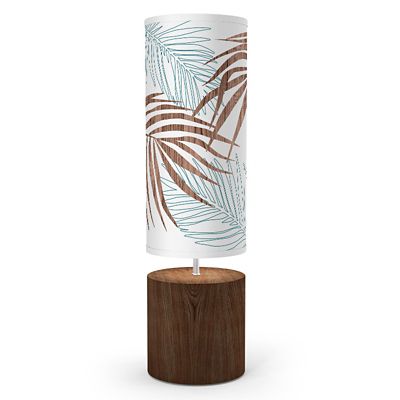 Palm Leaf Column Table Lamp by jefdesigns at Lumens.com