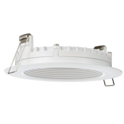 Wafer Regressed Round Baffle LED Downlight by Juno at Lumens.com