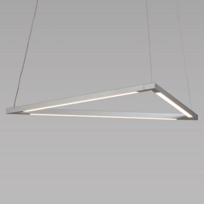 Z-Bar Triangle LED Pendant by Koncept at Lumens.com