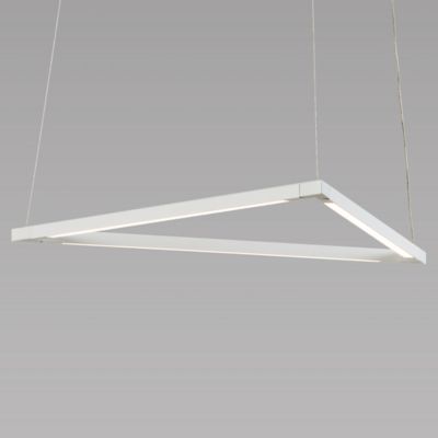 Z-Bar Triangle LED Pendant by Koncept at Lumens.com