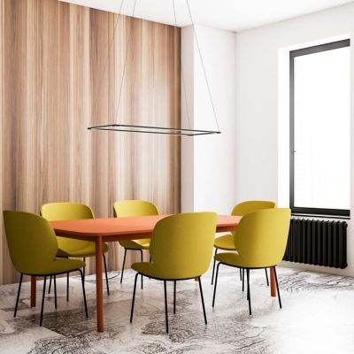 Z-Bar LED Rectangular Linear Suspension by Koncept at Lumens.com