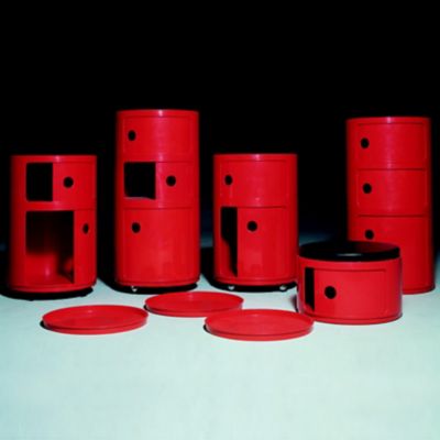 Componibili Round Modular Stacking Units by Kartell at Lumens.com