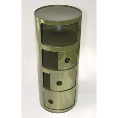 Componibili Round Modular Stacking Units by Kartell at Lumens.com