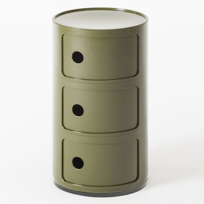 Componibili Round Modular Stacking Units by Kartell at Lumens.com