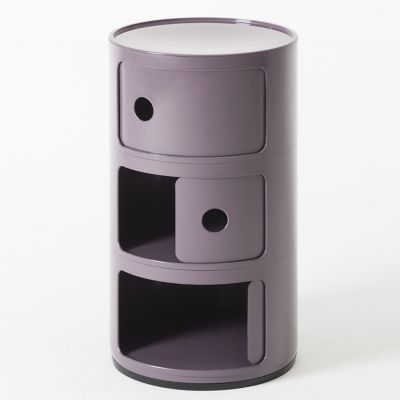 Componibili Round Modular Stacking Units by Kartell at Lumens.com