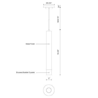 Pendula LED Mini Pendant by Kuzco Lighting at Lumens.com