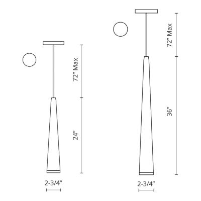 Mina LED Pendant by Kuzco Lighting at Lumens.com