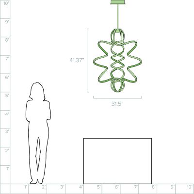 Synergy LED Foyer Chandelier by Kuzco Lighting at Lumens.com